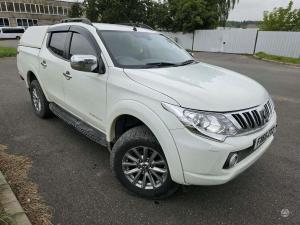 White Mitsubishi l-200 2015 in Jonava, with an engine capacity of 0.00 L and mileage of 159 thousand km for 7750 €, photo  on AUTOMOTO.COM.LV