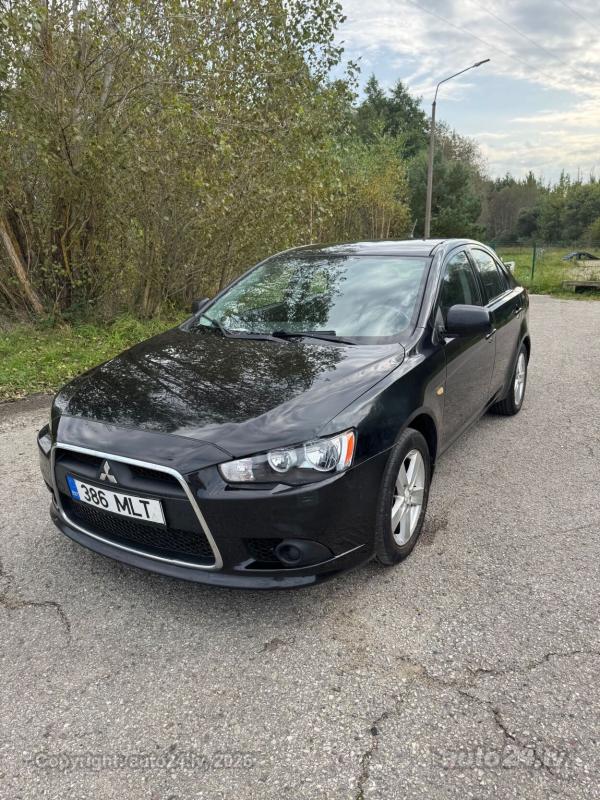 Black Mitsubishi Lancer 2008 in Tallinn, with an engine capacity of 1.80 L and mileage of 0 thousand km for 3300 €, photo 1 on AUTOMOTO.COM.LV
