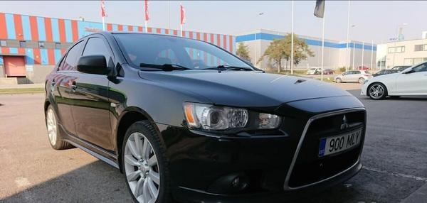 Melns Mitsubishi Lancer 2009 Tallina, ar dzinēja tilpumu 0.00 L un nobraukumu 0 tūkst. km par 440 €, foto 1 vietnē AUTOMOTO.COM.LV