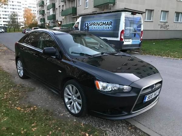 Melns Mitsubishi Lancer 2009 Tallina, ar dzinēja tilpumu 0.00 L un nobraukumu 0 tūkst. km par 440 €, foto 7 vietnē AUTOMOTO.COM.LV