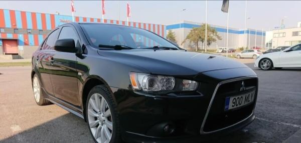 Melns Mitsubishi Lancer 2009 Tallina, ar dzinēja tilpumu 0.00 L un nobraukumu 0 tūkst. km par 440 €, foto 8 vietnē AUTOMOTO.COM.LV