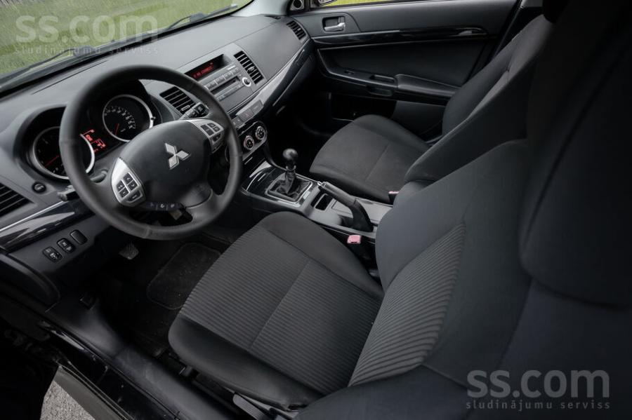 Melns Mitsubishi Lancer 2013 Jelgava, ar dzinēja tilpumu 1.80 L un nobraukumu 243 tūkst. km par 4999 €, foto 15 vietnē AUTOMOTO.COM.LV
