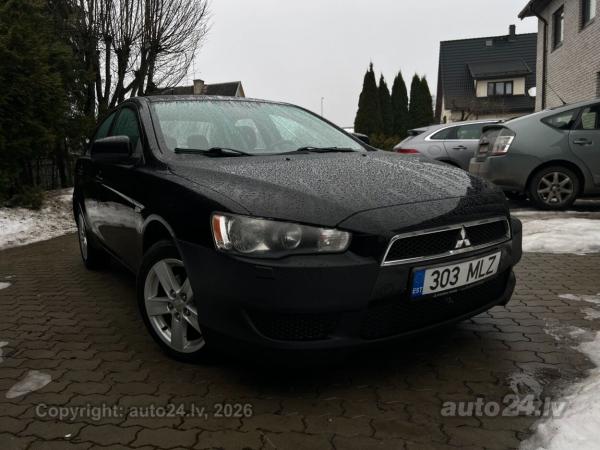 Black Mitsubishi Lancer 2008 in Tallinn, with an engine capacity of 1.80 L and mileage of 125 thousand km for 1475 €, photo 2 on AUTOMOTO.COM.LV