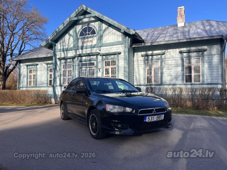 Black Mitsubishi Lancer 2008 in Tallinn, with an engine capacity of 1.80 L and mileage of 0 thousand km for 999 €, photo 4 on AUTOMOTO.COM.LV