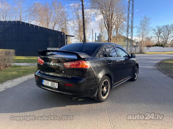 Black Mitsubishi Lancer 2008 in Tallinn, with an engine capacity of 1.80 L and mileage of 0 thousand km for 999 €, photo 6 on AUTOMOTO.COM.LV