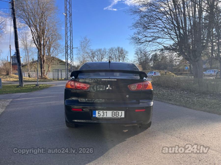 Black Mitsubishi Lancer 2008 in Tallinn, with an engine capacity of 1.80 L and mileage of 0 thousand km for 999 €, photo 8 on AUTOMOTO.COM.LV