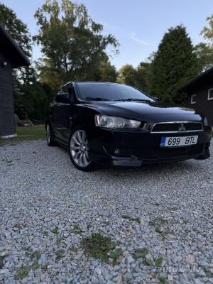 Black Mitsubishi Lancer 2008 in Tallinn, with an engine capacity of 2.00 L and mileage of 0 thousand km for 3500 €, photo  on AUTOMOTO.COM.LV