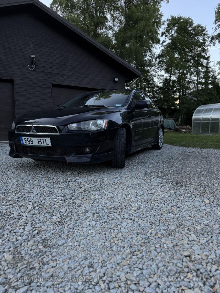Melns Mitsubishi Lancer 2008 Tallina, ar dzinēja tilpumu 2.00 L un nobraukumu 0 tūkst. km par 3500 €, foto 8 vietnē AUTOMOTO.COM.LV