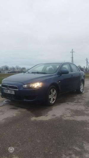Zils Mitsubishi Lancer 2007 Kauņa, ar dzinēja tilpumu 1.50 L un nobraukumu 201 tūkst. km par 2750 €, foto  vietnē AUTOMOTO.COM.LV