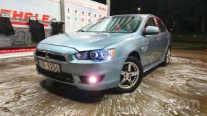 Zils Mitsubishi Lancer 2008 Rīga, ar dzinēja tilpumu 1.80 L un nobraukumu 296 tūkst. km par 1750 €, foto  vietnē AUTOMOTO.COM.LV