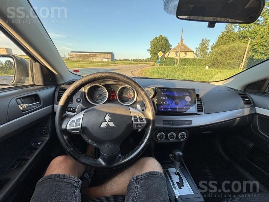 Синий Мицубиси Лансер 2008 в Огре, объемом двигателя 1.80 л и пробегом 230 тыс. км за 1850 €, фото 6 на AUTOMOTO.COM.LV