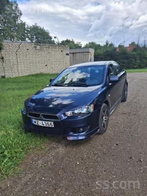 Blue Mitsubishi Lancer 2008 in Valmiera, with an engine capacity of 2.00 L and mileage of 285 thousand km for 800 €, photo  on AUTOMOTO.COM.LV