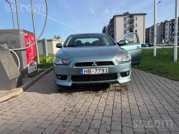 Blue Mitsubishi Lancer 2008 in Riga, with an engine capacity of 1.80 L and mileage of 294 thousand km for 1500 €, photo 1 on AUTOMOTO.COM.LV