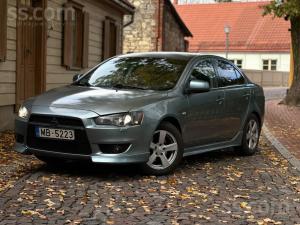Blue Mitsubishi Lancer 2008 in Cesis, with an engine capacity of 2.00 L and mileage of 269 thousand km for 1999 €, photo 6 on AUTOMOTO.COM.LV