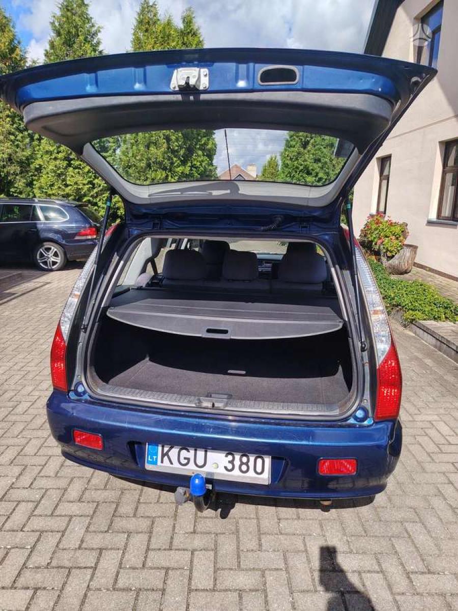 Blue Mitsubishi Lancer 2006 in Alytus, with an engine capacity of 1.58 L and mileage of 116 thousand km for 1900 €, photo 5 on AUTOMOTO.COM.LV