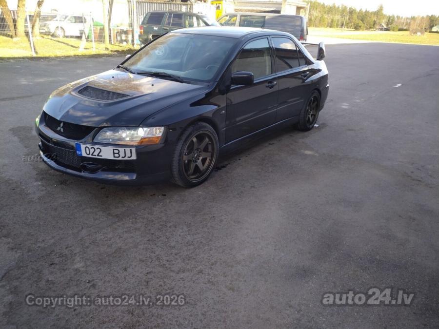 Black Mitsubishi lancer-evolution 2007 in Tallinn, with an engine capacity of 2.00 L and mileage of 192 thousand km for 27000 €, photo 1 on AUTOMOTO.COM.LV