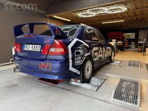 Blue Mitsubishi lancer-evolution 1996 in Ventspils, with an engine capacity of 2.00 L and mileage of 166 thousand km for 19500 €, photo 4 on AUTOMOTO.COM.LV