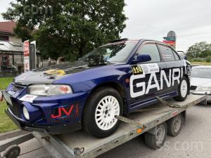Blue Mitsubishi lancer-evolution 1996 in Ventspils, with an engine capacity of 2.00 L and mileage of 166 thousand km for 19500 €, photo 7 on AUTOMOTO.COM.LV