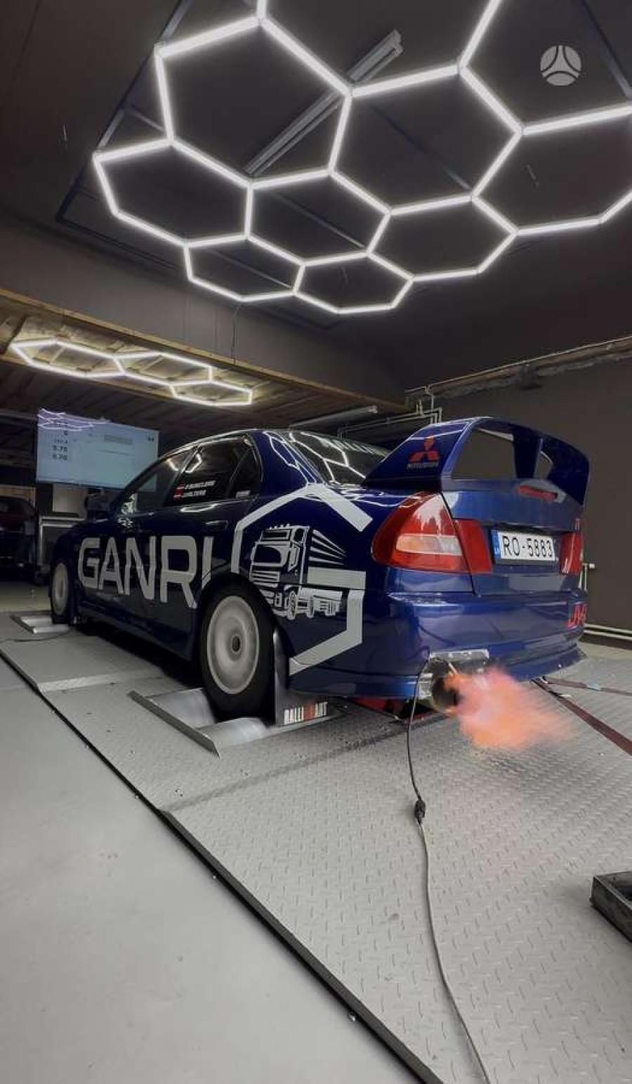 Blue Mitsubishi lancer-evolution 1996 in Ventspils, with an engine capacity of 0.00 L and mileage of 121 thousand km for 21500 €, photo 1 on AUTOMOTO.COM.LV