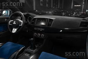 Blue Mitsubishi lancer-evolution 2012 in Riga, with an engine capacity of 2.00 L and mileage of 185 thousand km for 37500 €, photo 13 on AUTOMOTO.COM.LV