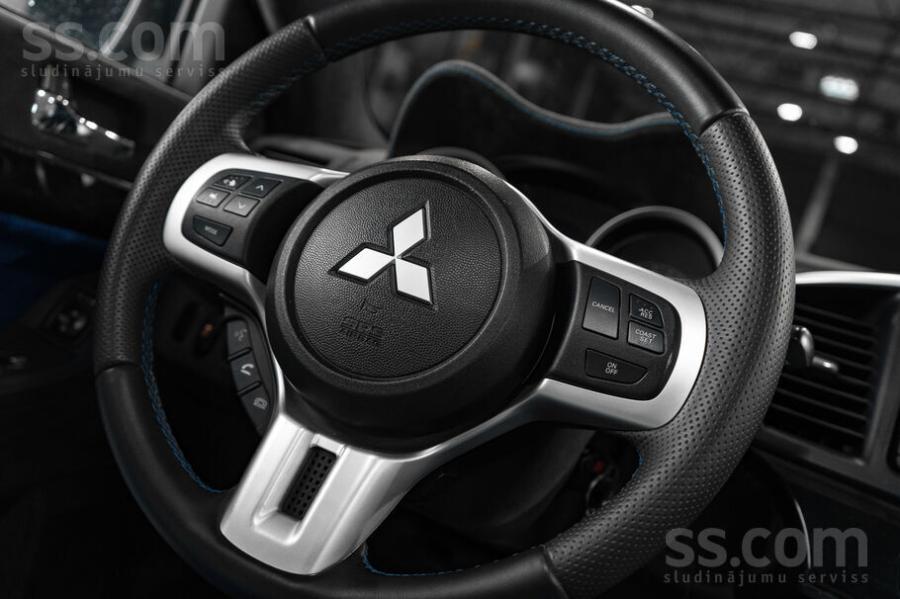 Blue Mitsubishi lancer-evolution 2012 in Riga, with an engine capacity of 2.00 L and mileage of 185 thousand km for 37500 €, photo 22 on AUTOMOTO.COM.LV