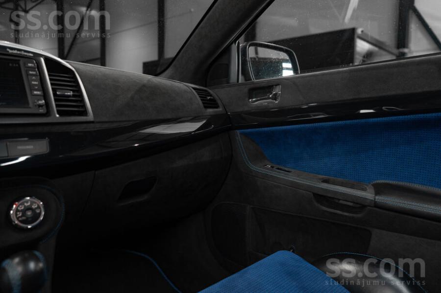 Blue Mitsubishi lancer-evolution 2012 in Riga, with an engine capacity of 2.00 L and mileage of 185 thousand km for 37500 €, photo 27 on AUTOMOTO.COM.LV