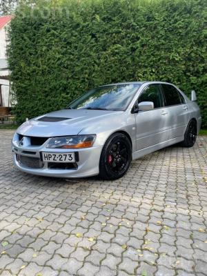 Pelēks Mitsubishi lancer-evolution 2004 Jūrmala, ar dzinēja tilpumu 2.00 L un nobraukumu 280 tūkst. km par 32500 €, foto  vietnē AUTOMOTO.COM.LV