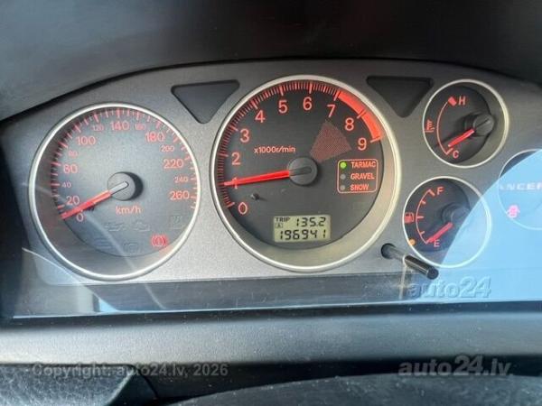 Sarkans Mitsubishi lancer-evolution 2006 Tartu, ar dzinēja tilpumu 2.00 L un nobraukumu 197 tūkst. km par 35000 €, foto 10 vietnē AUTOMOTO.COM.LV