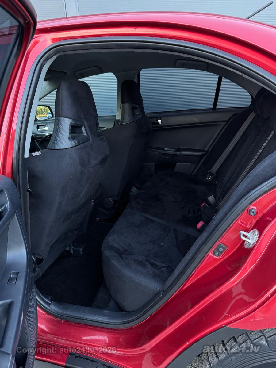 Red Mitsubishi lancer-evolution 2008 in Tallinn, with an engine capacity of 2.00 L and mileage of 179 thousand km for 15000 €, photo 7 on AUTOMOTO.COM.LV
