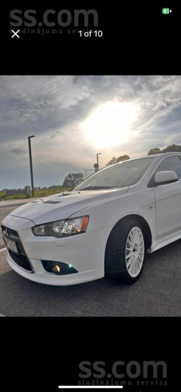 Balts Mitsubishi lancer-evolution 2011 Jelgava, ar dzinēja tilpumu 2.00 L un nobraukumu 130 tūkst. km par 11501 €, foto 4 vietnē AUTOMOTO.COM.LV