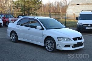 Balts Mitsubishi lancer-evolution 2002 Rīga, ar dzinēja tilpumu 2.00 L un nobraukumu 160 tūkst. km par 14500 €, foto 7 vietnē AUTOMOTO.COM.LV