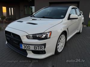 White Mitsubishi lancer-evolution 2014 in Tallinn, with an engine capacity of 2.00 L and mileage of 103 thousand km for 31500 €, photo  on AUTOMOTO.COM.LV