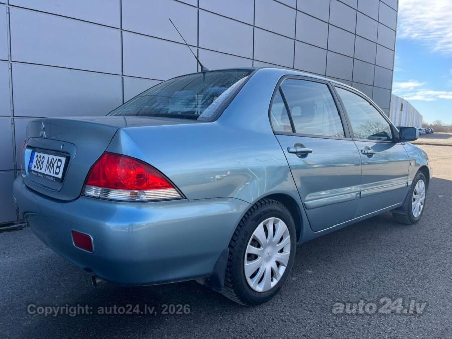 Green Mitsubishi Lancer 2007 in Kuressaare, with an engine capacity of 1.30 L and mileage of 192 thousand km for 1250 €, photo 6 on AUTOMOTO.COM.LV
