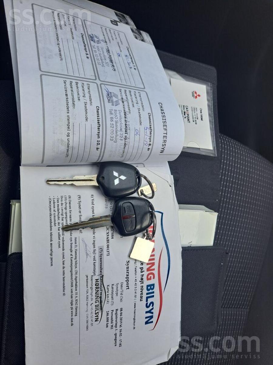 Pelēks Mitsubishi Lancer 2011 Jēkabpils, ar dzinēja tilpumu 1.80 L un nobraukumu 284 tūkst. km par 2800 €, foto 17 vietnē AUTOMOTO.COM.LV