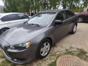 Grey Mitsubishi Lancer 2009 in Vilnius, with an engine capacity of 1.97 L and mileage of 307 thousand km for 3100 €, photo 4 on AUTOMOTO.COM.LV