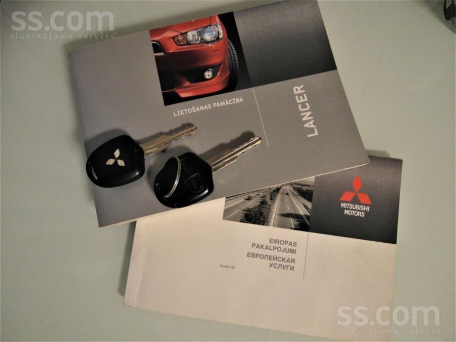 Pelēks Mitsubishi Lancer 2010 Rīga, ar dzinēja tilpumu 1.80 L un nobraukumu 185 tūkst. km par 3550 €, foto 27 vietnē AUTOMOTO.COM.LV