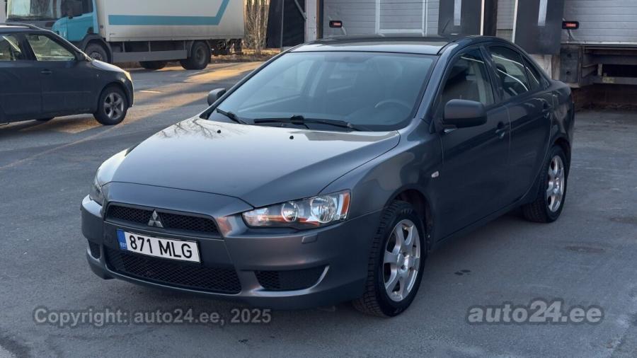 Pelēks Mitsubishi Lancer 2008 Tallina, ar dzinēja tilpumu 1.50 L un nobraukumu 300 tūkst. km par 2200 €, foto 1 vietnē AUTOMOTO.COM.LV
