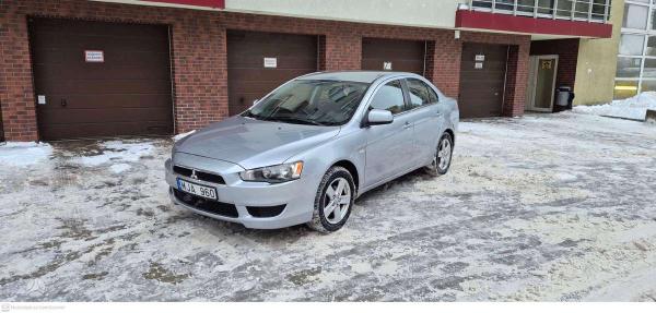 Pelēks Mitsubishi Lancer 2008 Viļņa, ar dzinēja tilpumu 1.58 L un nobraukumu 313 tūkst. km par 2600 €, foto 1 vietnē AUTOMOTO.COM.LV