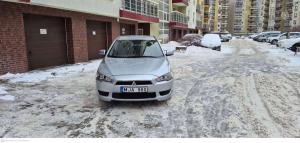 Grey Mitsubishi Lancer 2008 in Vilnius, with an engine capacity of 1.58 L and mileage of 313 thousand km for 2600 €, photo 2 on AUTOMOTO.COM.LV