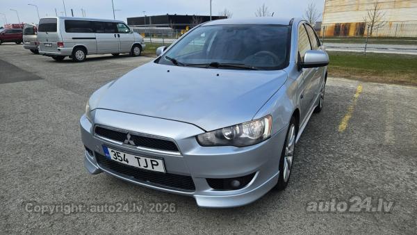 Grey Mitsubishi Lancer 2008 in Tallinn, with an engine capacity of 2.00 L and mileage of 0 thousand km for 2200 €, photo 2 on AUTOMOTO.COM.LV