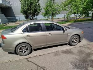 Серый Мицубиси Лансер 2008 в Рига, объемом двигателя 1.80 л и пробегом 118 тыс. км за 2500 €, фото  на AUTOMOTO.COM.LV