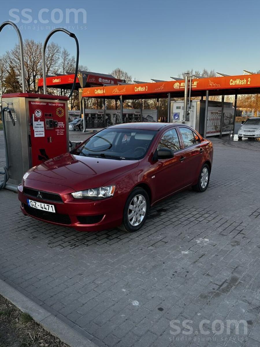 Sarkans Mitsubishi Lancer 2007 Jelgava, ar dzinēja tilpumu 1.50 L un nobraukumu 330 tūkst. km par 2490 €, foto 1 vietnē AUTOMOTO.COM.LV