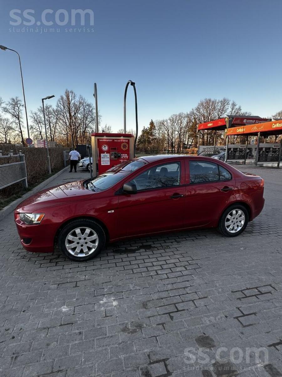 Sarkans Mitsubishi Lancer 2007 Jelgava, ar dzinēja tilpumu 1.50 L un nobraukumu 330 tūkst. km par 2490 €, foto 3 vietnē AUTOMOTO.COM.LV