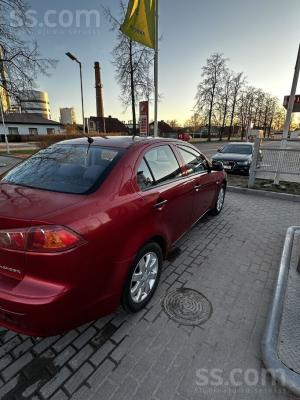 Sarkans Mitsubishi Lancer 2007 Jelgava, ar dzinēja tilpumu 1.50 L un nobraukumu 330 tūkst. km par 2490 €, foto 5 vietnē AUTOMOTO.COM.LV