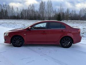 Sarkans Mitsubishi Lancer 2008 Viļņa, ar dzinēja tilpumu 1.80 L un nobraukumu 257 tūkst. km par 2650 €, foto 2 vietnē AUTOMOTO.COM.LV