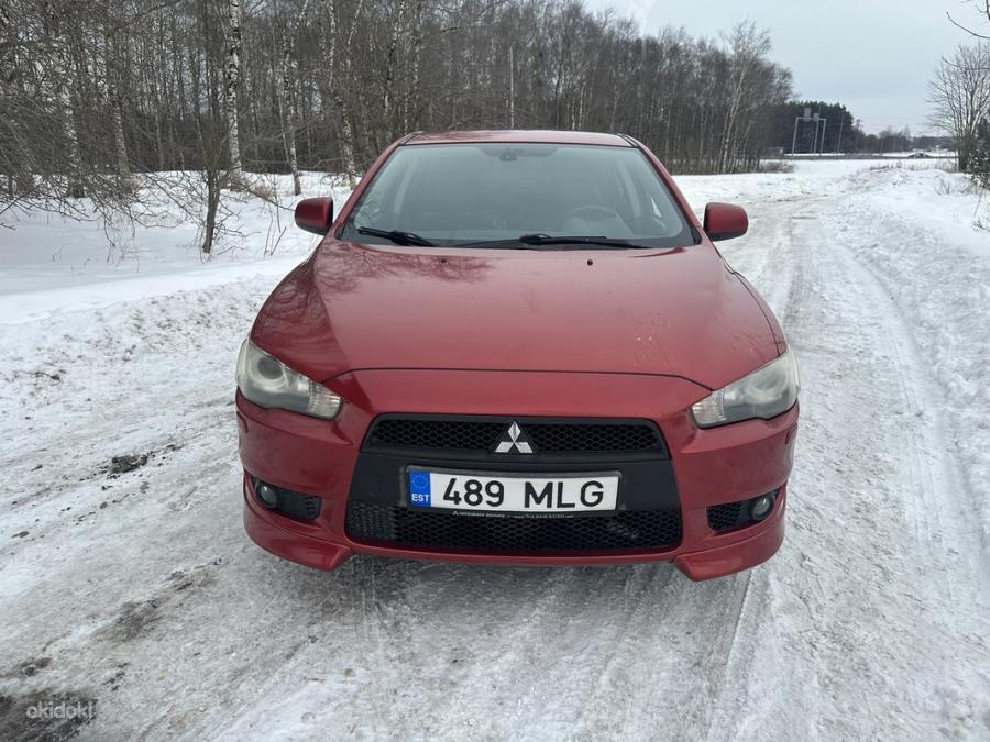 Red Mitsubishi Lancer 2008 in Tallinn, with an engine capacity of 1.80 L and mileage of 333 thousand km for 3400 €, photo 16 on AUTOMOTO.COM.LV