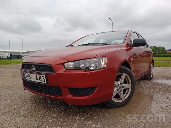 Sarkans Mitsubishi Lancer 2008 Rīga, ar dzinēja tilpumu 1.50 L un nobraukumu 245 tūkst. km par 3000 €, foto 1 vietnē AUTOMOTO.COM.LV