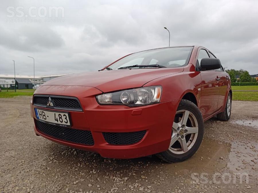 Sarkans Mitsubishi Lancer 2008 Rīga, ar dzinēja tilpumu 1.50 L un nobraukumu 245 tūkst. km par 3000 €, foto 1 vietnē AUTOMOTO.COM.LV