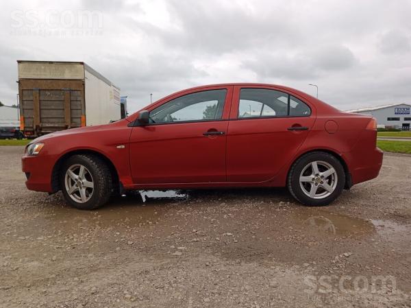 Sarkans Mitsubishi Lancer 2008 Rīga, ar dzinēja tilpumu 1.50 L un nobraukumu 245 tūkst. km par 3000 €, foto 3 vietnē AUTOMOTO.COM.LV