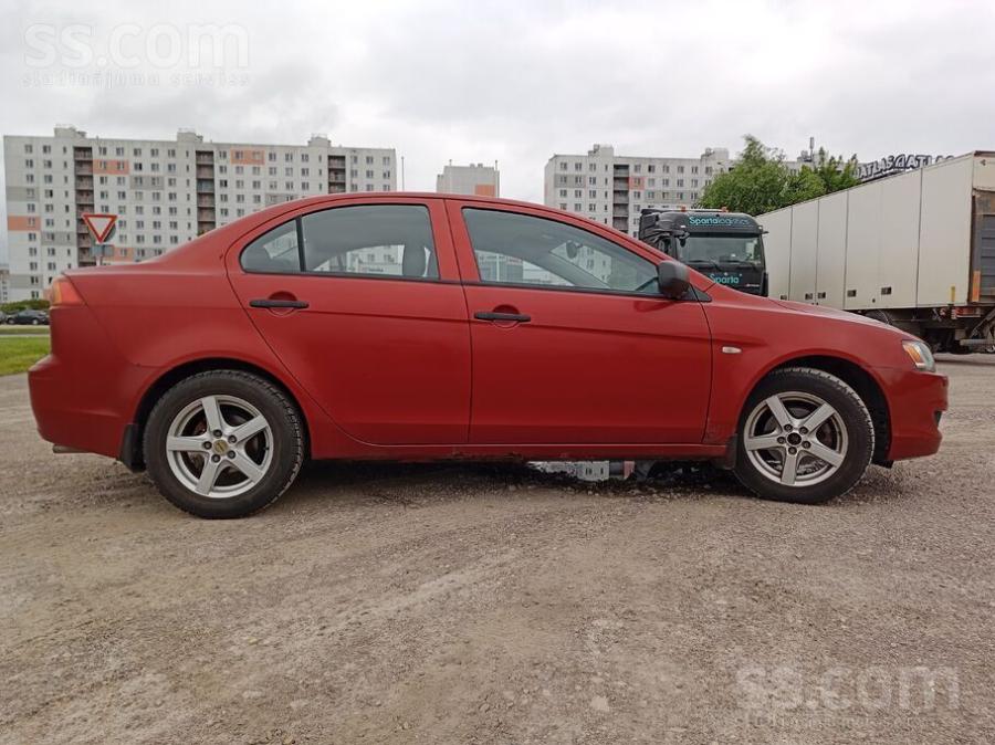 Sarkans Mitsubishi Lancer 2008 Rīga, ar dzinēja tilpumu 1.50 L un nobraukumu 245 tūkst. km par 3000 €, foto 6 vietnē AUTOMOTO.COM.LV